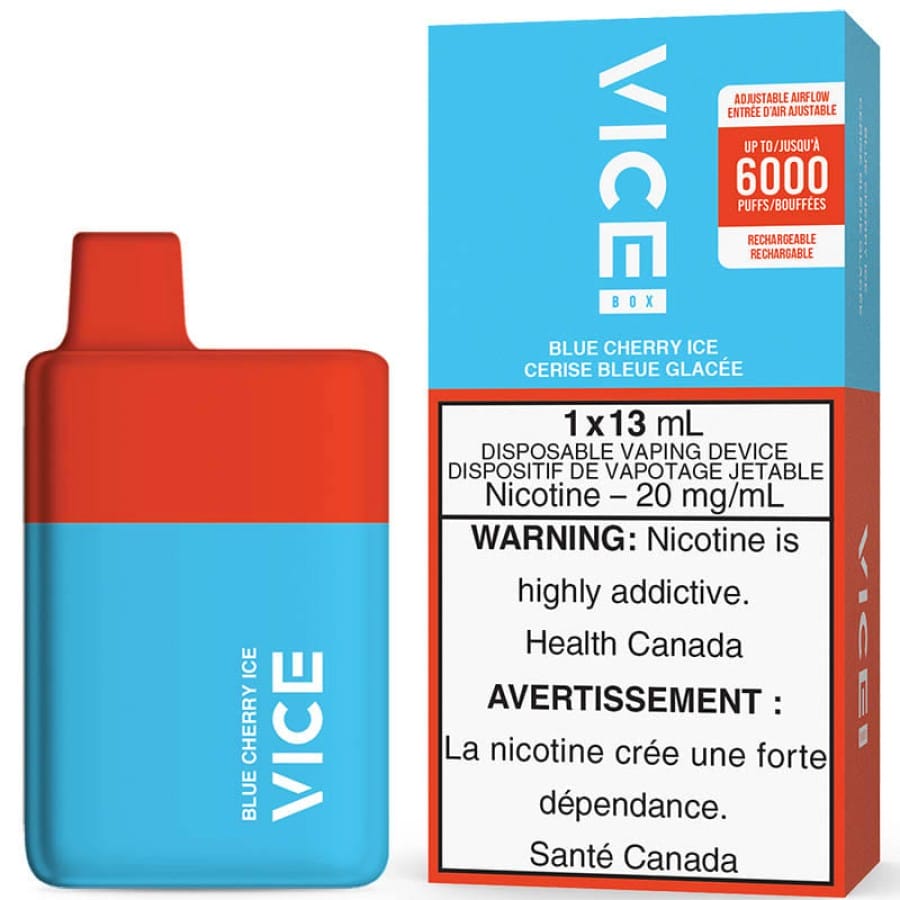 Vice Box 6000 Blue Cherry Ice - Vanilla Vape