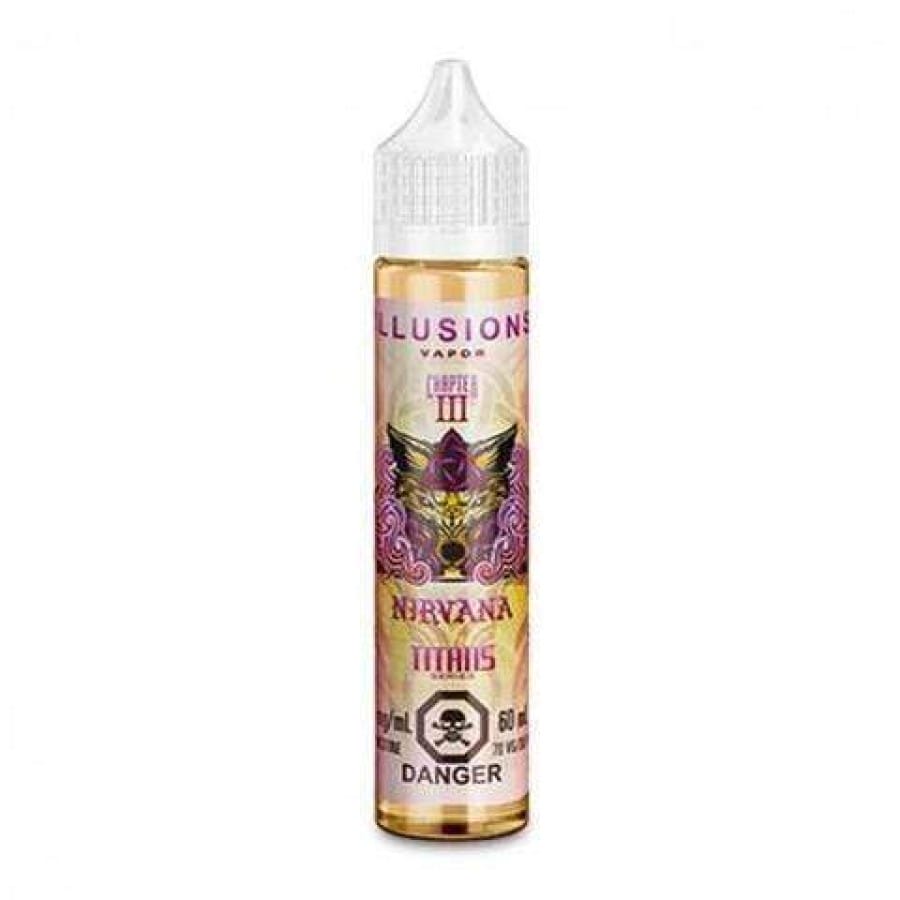 Illusions Chapter III Nirvana 60ml Freebase Juice 3mg - Vanilla Vape
